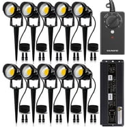 Moonrays 95548 Low Voltage LED Metal Kit, Pack of 4, Includes a 6 Watt ...