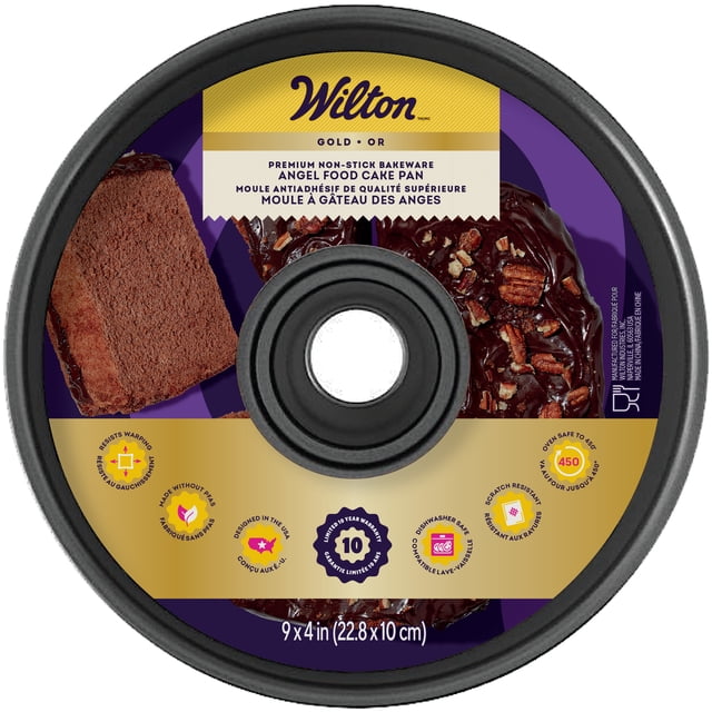 Wilton Gold Bakeware Non-Stick Angel Food Pan - Walmart.ca