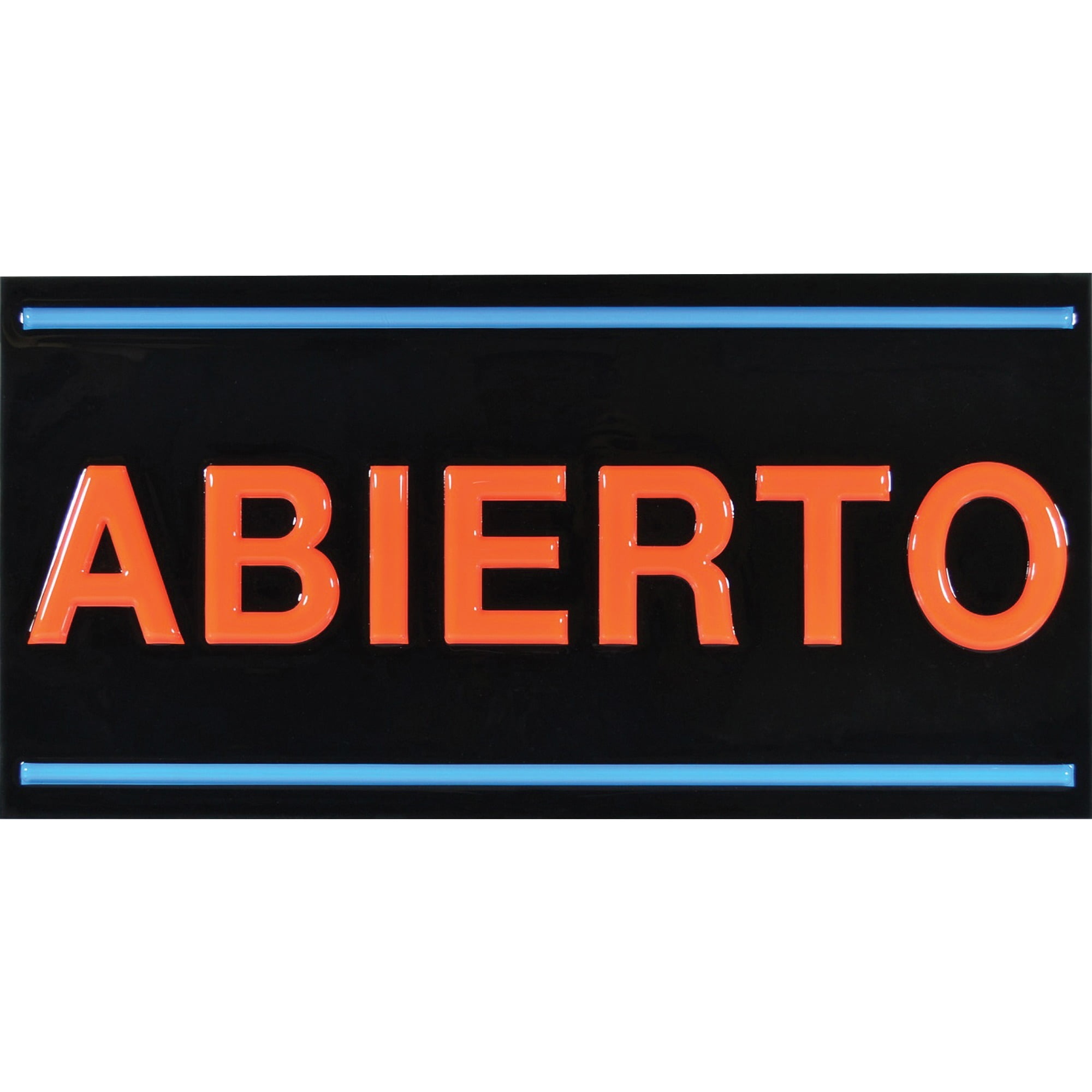 Royal Sovereign Illuminated LED Spanish"Open" Sign (RSB-1340S ...