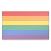 Rainbow Flag Bumper Sticker