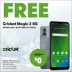 Cricket Wireless Prepaid Cellular Phone - Alcatel Lumos, 32GB, Ocean ...