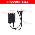 Compatible Power Adapter DC12V 2A 5.5x2.1mm Plug Waterproof Outdoor Use ...