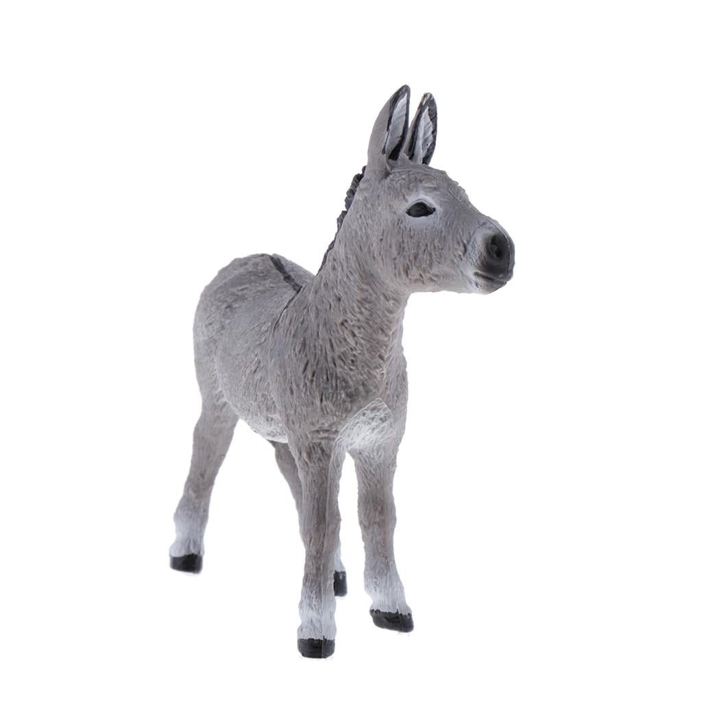 Simulation Standing Figure life Model Figurines Playset Kids Toys Gray ...