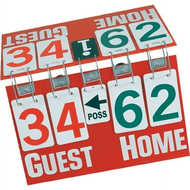 BSN SPORTS? Manual Tabletop Double Sided Scoreboard - Walmart.com