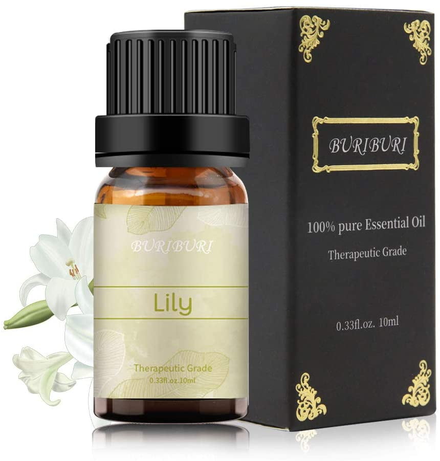 Lily Essential Oil 100% Pure, Undiluted, Natural, Organic Aromatherapy ...