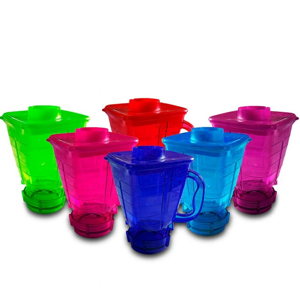 Vasos Licuachela Neones Cosmoplastic 750 ML Paquete de 10 Piezas ...