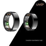 LivUp Smart Ring, Black, Size 10 - Walmart.com