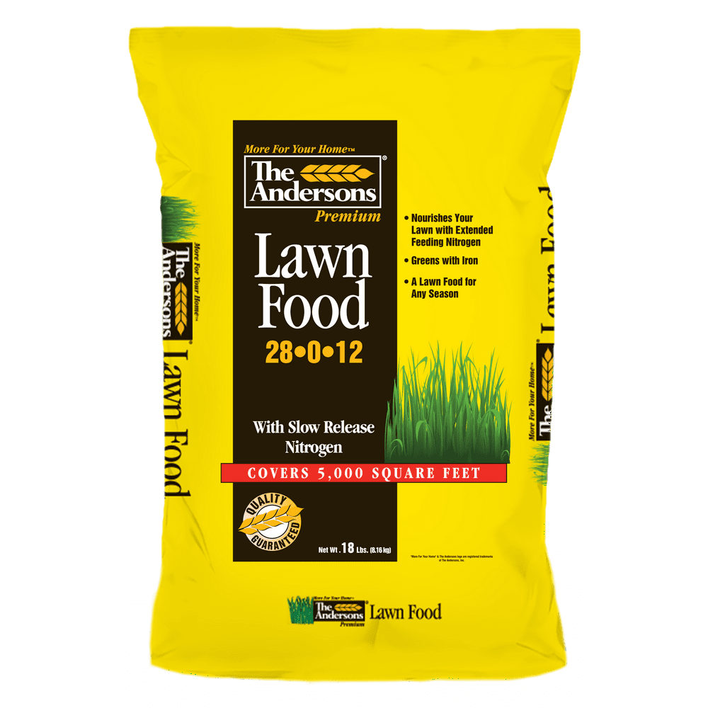 The Andersons Premium Lawn Food 28-0-12 Spring Summer Fertilizer 5,000 ...
