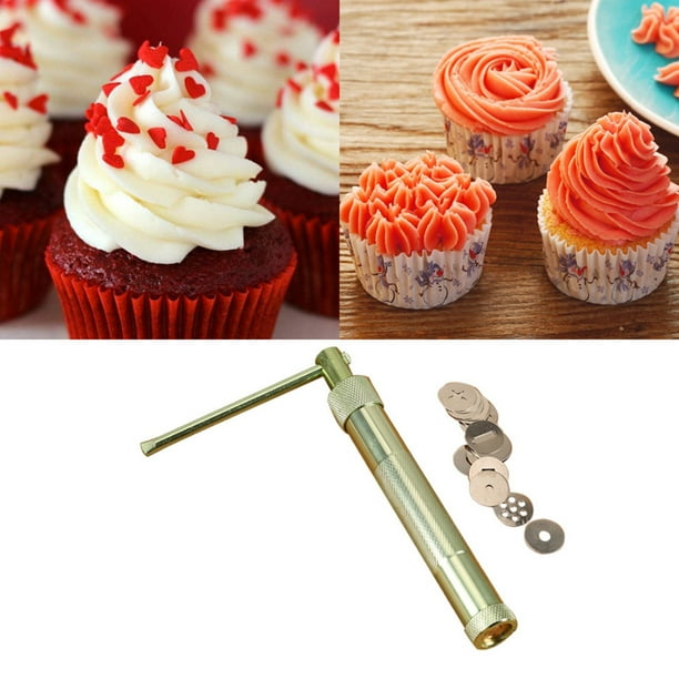 Maoww Stainless Sugar Paste Extruder Craft Tool+ 20 Tips Sugar Craft ...