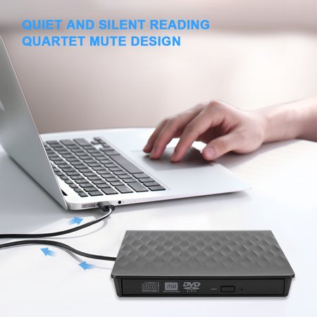 Plug And Play Optical Drive, Pure Cu Braided Mesh USB DVD Writer, For ...