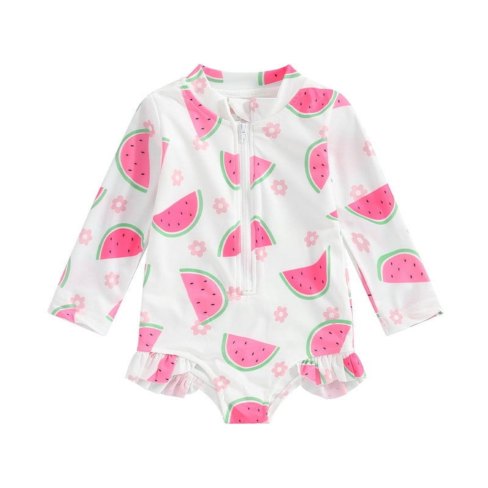 Click here for Yanlir Baby Girls Swimsuit Fruit Long Sleeve Rompe... prices