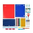 Pen+Gear Back to School List Kit, 67 Pieces, Notebook and Writing Kit ...