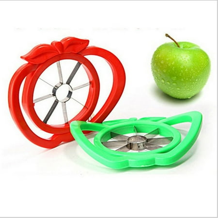 Stainless Steel Fruits Cutter Slicer Fruit Tools Apple Easy Cut Slicer ...
