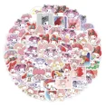 60pcs Non Repeating Kuromi Cinnamoroll My Melody Hello Kitty Pochacco