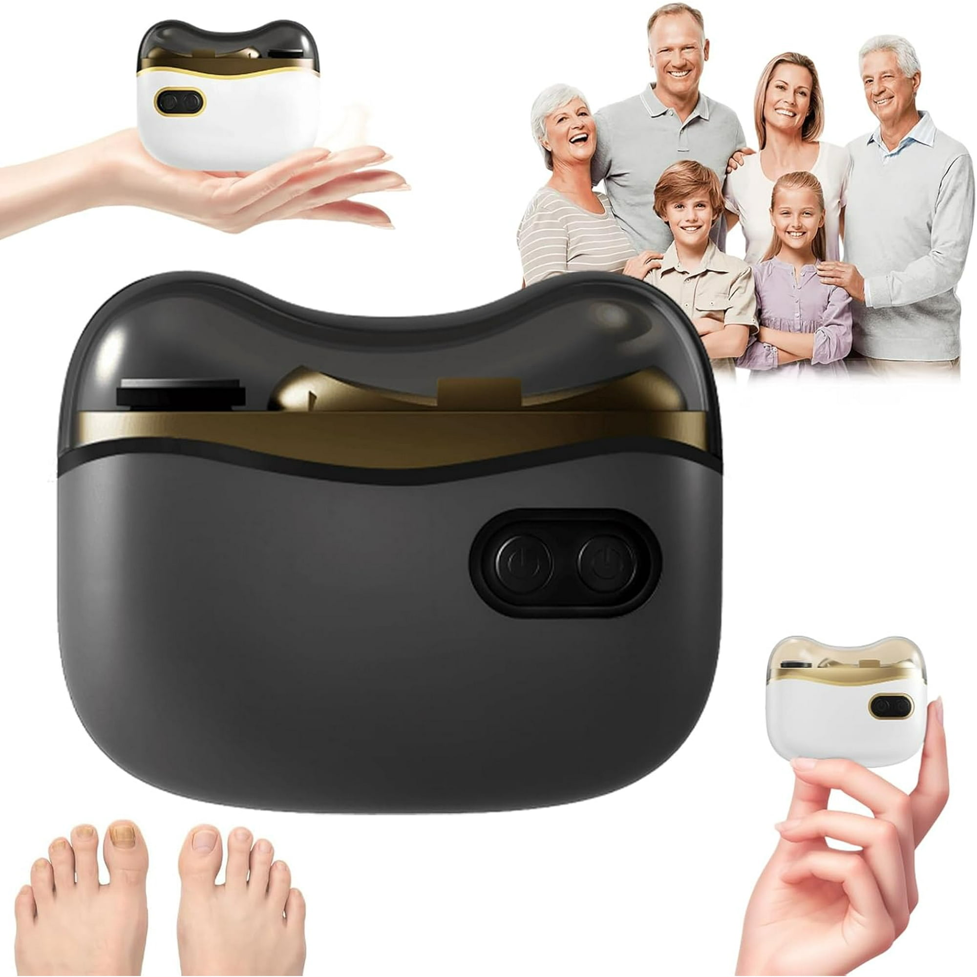 Click here for Nobrand 2-In-1 Electric Nail Clipper & Polisher  2... prices