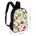 Colorful Apple Pattern_4 Backpack, Travel Backpack, Casual Shoulder Bag ...