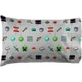 Minecraft Video Game Twin Fitted Sheet Set - 3pc Soft & Cozy Kid’s ...