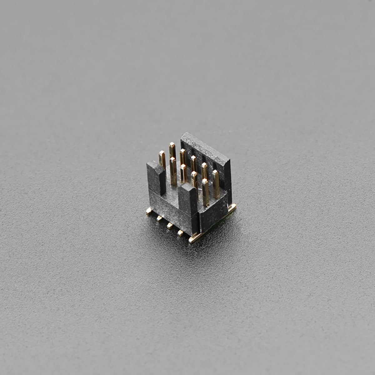 Adafruit Mini SWD 0.05" Pitch Connector - 10 Pin SMT Box Header ...