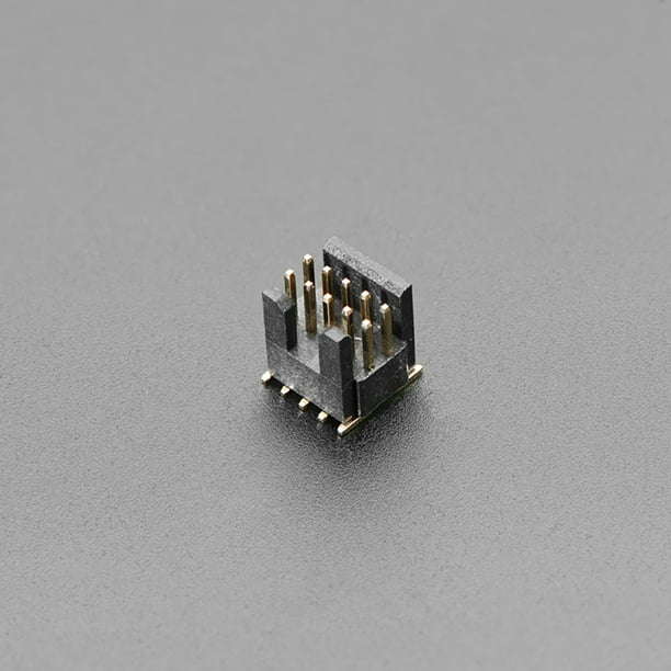 Adafruit Mini SWD 0.05" Pitch Connector - 10 Pin SMT Box Header ...