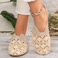 Cxenplz Linen Slippers for Women Boho Summer Beach Holiday Casual ...