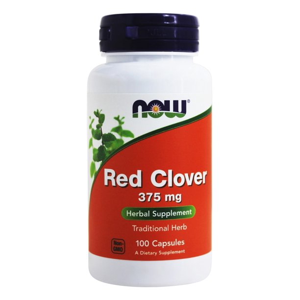 Now Red Clover 375mg - 100 Caps - Walmart.com - Walmart.com