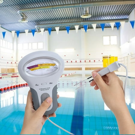 Khall Portable Swimming Pool Water Tester Detector PH Chlorine Water ...