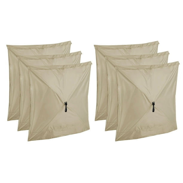 Clam Quick Set Screen Hub Tan Fabric Wind & Sun Panels Accessory Only ...
