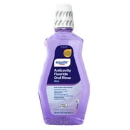 Equate Blue Mint Antiseptic Mouthwash for Bad Breath & Plaque Oral Care ...
