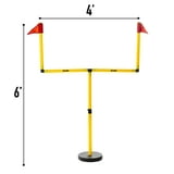 Franklin Sports 2 Goal Adjustable Football Post Set - Walmart.com