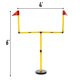 Franklin Sports Youth Football Goal Post Set - 2 Kids Goal Posts ...