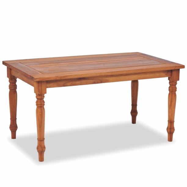 vidaXL Batavia Coffee Table Teak 35.4"x19.7"x17.7" - Walmart.com