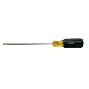 Stanley 100 Plus 8 Piece Vinyl Grip Screwdriver Sets, Phillips; Slotted ...
