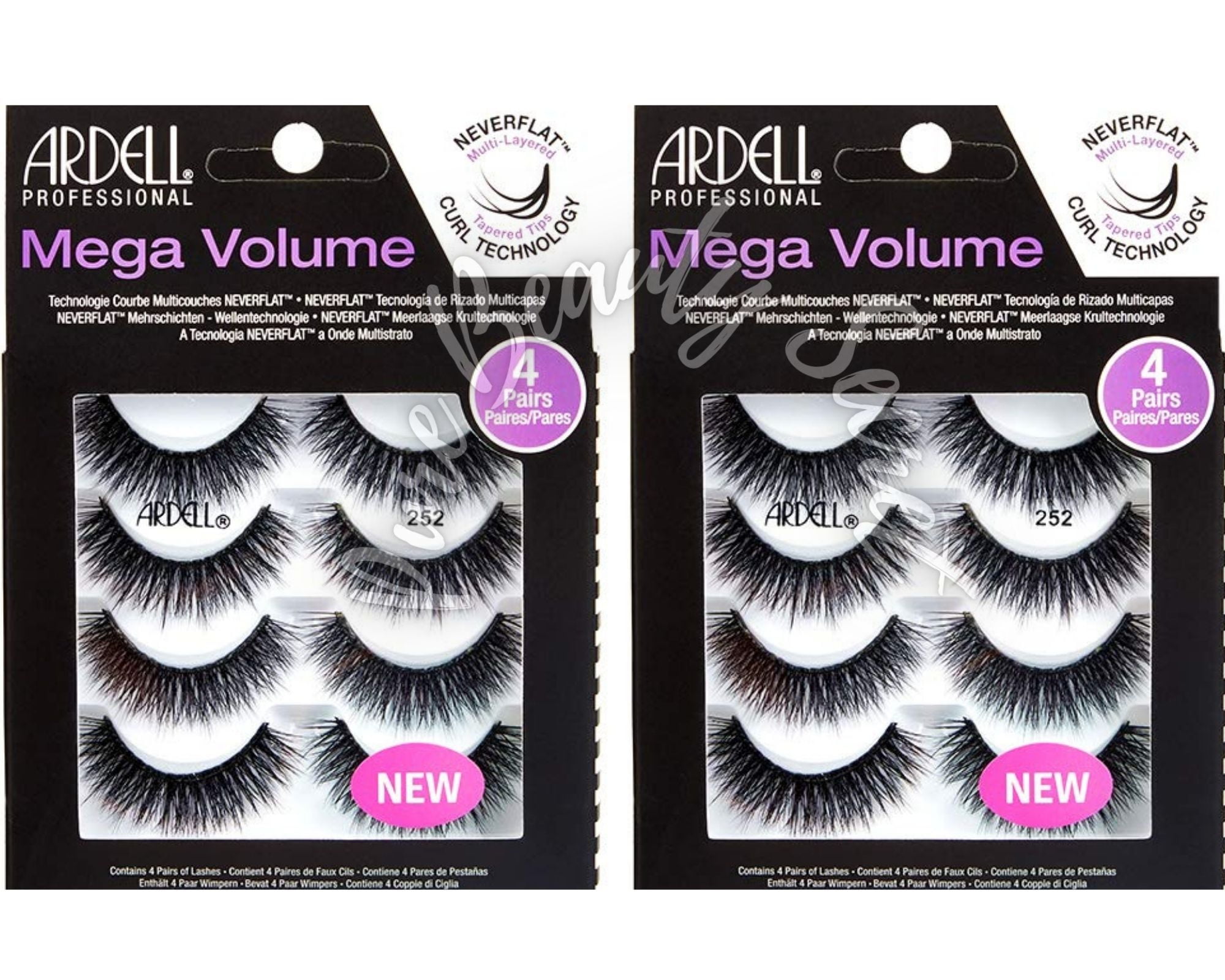 Ardell - 4 Pairs - Mega Volume - 252 x 2 - Walmart.com