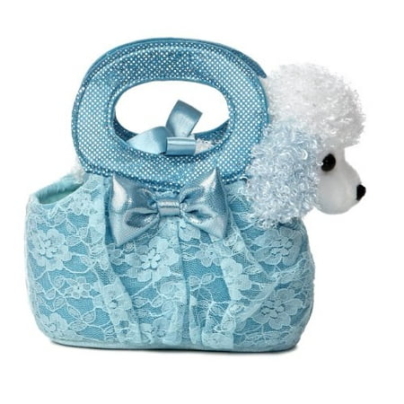 Aurora World Fancy Pals Plush Toy Pet Carrier, Aqua Lacey | Walmart Canada