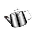304 Stainless Steel Grease Container Jugs with Mesh Strainer Oil Filter ...