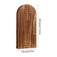 AuroraX Wooden Wall Vases Faux Plantss Boho Farmhouse Wall Decor Indoor ...