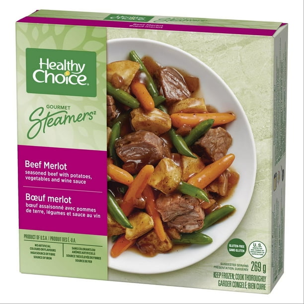 Healthy Choice® Gourmet Steamers Beef Merlot, 269 g - Walmart.ca