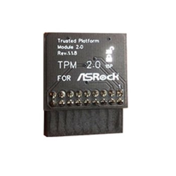 Buy Tpm 2.0 Encryption Security Module Board Remote Control TPM2.0 LPC 18Pin Motoards Card for ...