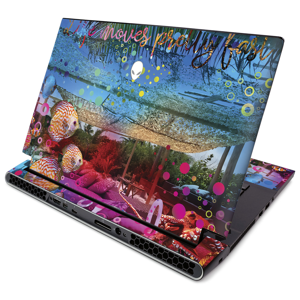 Skin Decal Wrap Compatible With Alienware m15 R2 (2019) Sticker Design ...