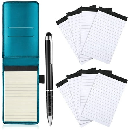 Compuye 10 Pieces Mini Pocket Notepad Holder Set, Included Mini Pocket ...