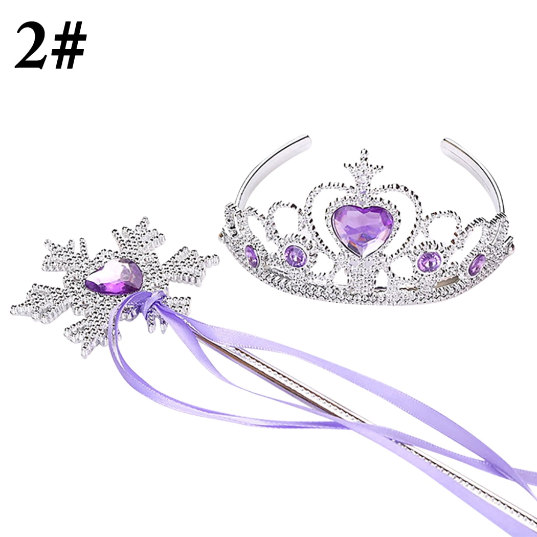 Click here for Nobrand Girls Tiara Rhinestone Decor Dress Up Tiar... prices