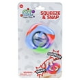 Giggle Zone Squeeze and Snap Multicolor Fidget Toy for Kids, Calming ...