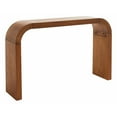SAFAVIEH Liasonya Modern Wood Console Table, Natural - Walmart.com
