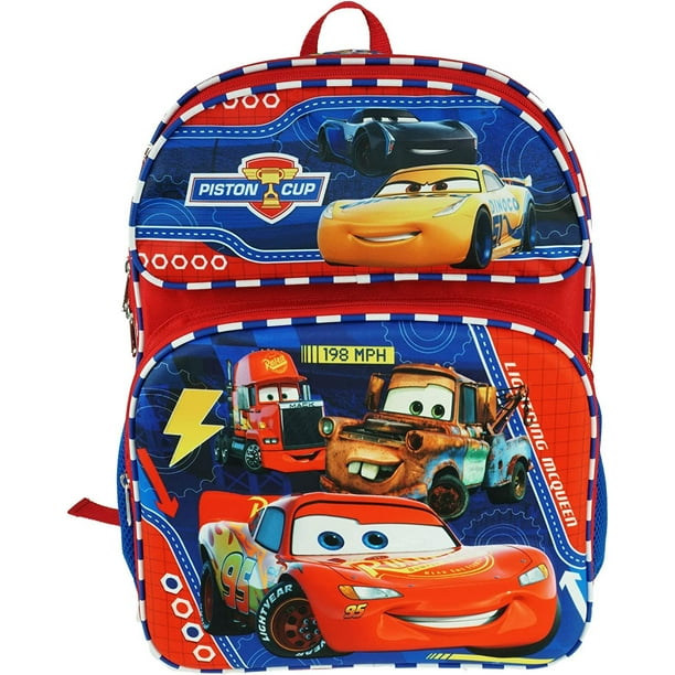Disney Cars Large 3-D EVA Molded 16 Inch Backpack - Walmart.com