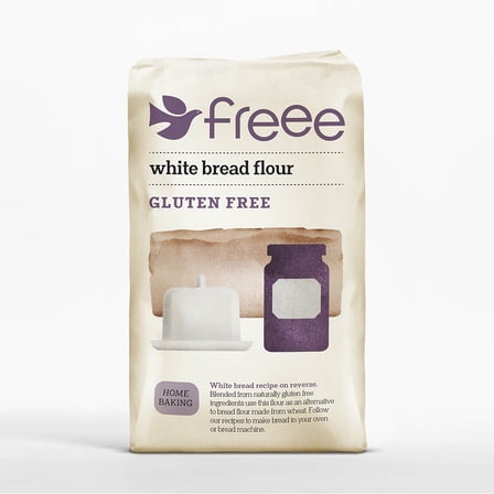 Doves Farm Freee 1Kg Gluten Free Plain White Flour - Natural Baking ...