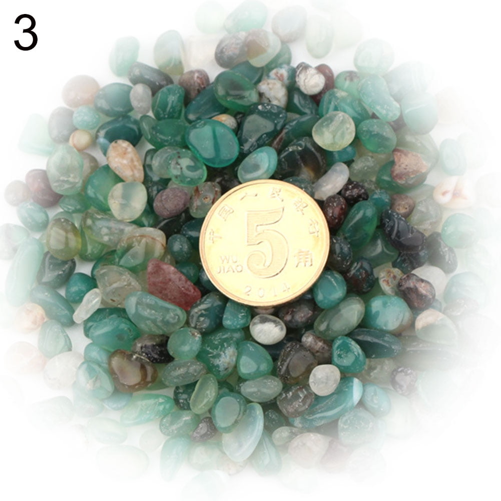 Yoone 100g Faux Amethyst Crystal Quartz Stone Rock Chips DIY Mini ...