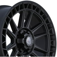 17 inch Black Machined 5891 Wheel Fits Chevrolet Colorado ZR2 & GMC ...