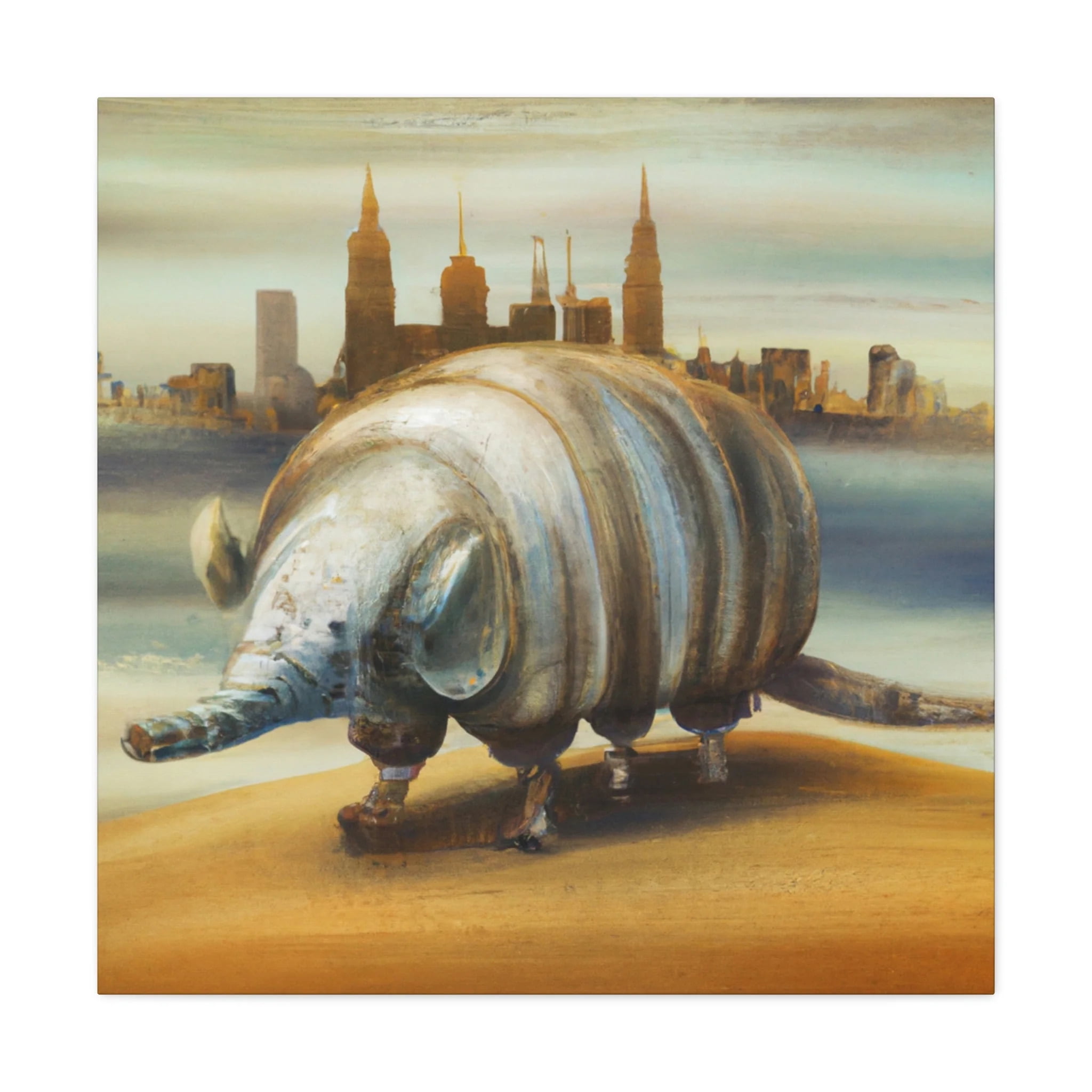 The Majestic Armadillo - Canvas - Walmart.com