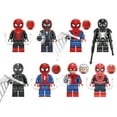 24 Pcs Spider-man Build Toy, Collectible 1.77 Inchs Spiderman Building ...