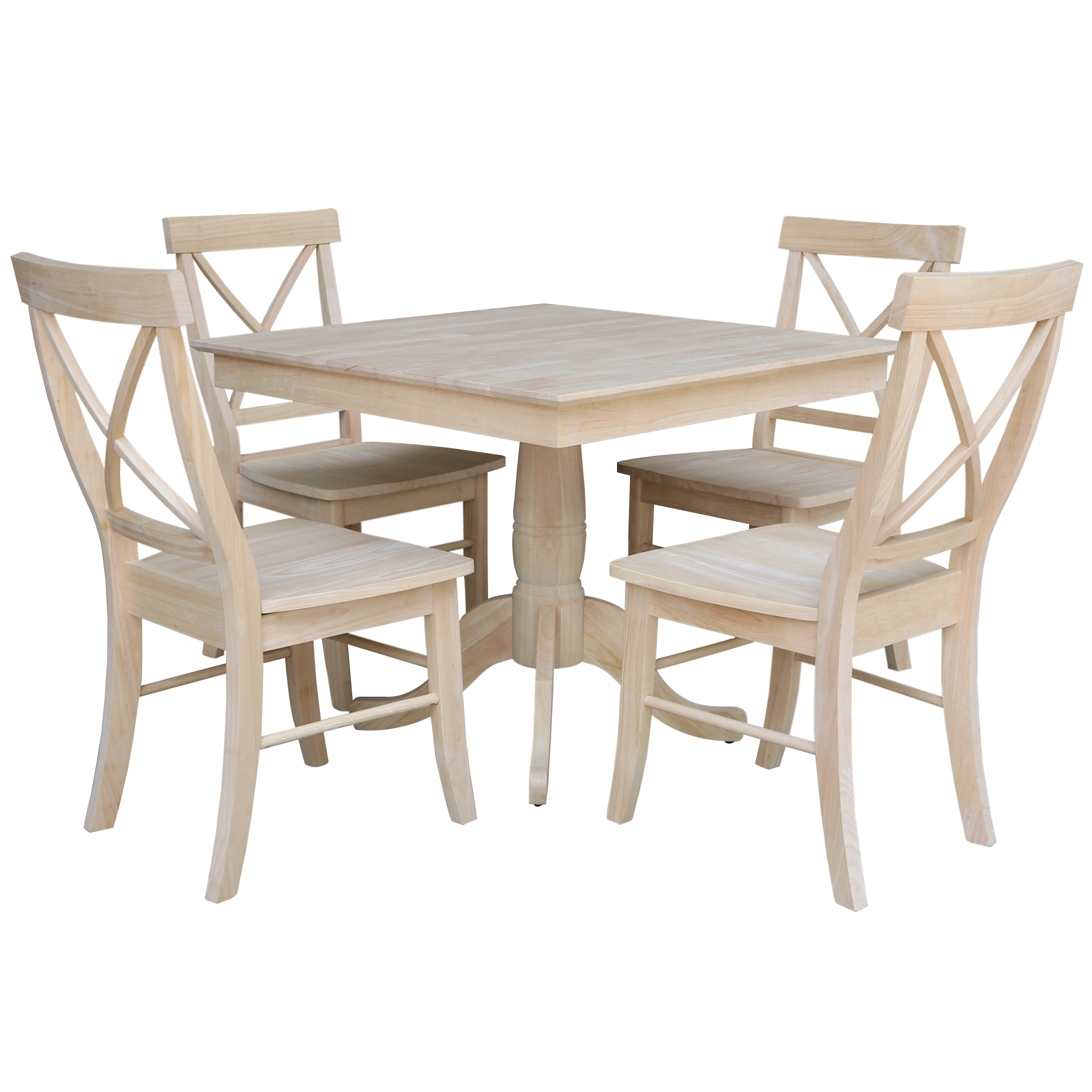 36 X 36 Square Top Pedestal Table With 4 Chairs Set Of 5 Walmart 36 X 36 Square Top Pedestal Table With 4 Chairs Set Of 5 Walmart